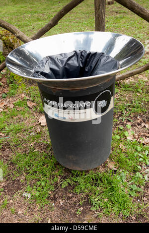 Waste deposit - waste separation - project in Pompeji - Italy Stock ...