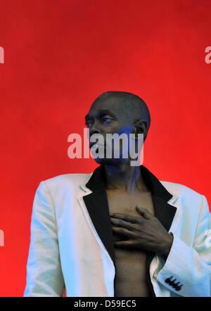Maxi Jazz (Maxwell Alexander Fraser) of the British electronica band ...