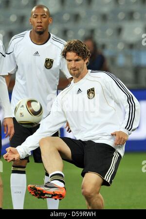 German player Arne Friedrich during a training session of the German ...