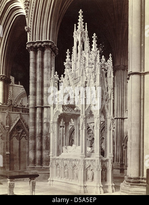 Tomb of Christopher Wordsworth, Bishop of Lincoln, Lincoln Cathedral ...