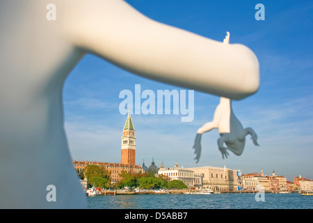 Boy with Frog Statue by Charles Ray at Punta della Dogana on the Grand ...