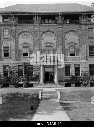A photograph of the first Home Economics building at Cornell University ...