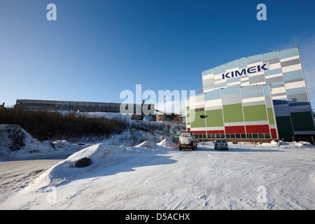 kimex shipyard dry dock building kirkenes finnmark norway europe Stock ...