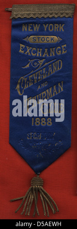 Campaign materials from the 1888 Cleveland-Thurman election, including ...