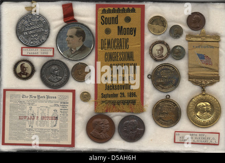 Presidential Medals McKinley Stock Photo - Alamy
