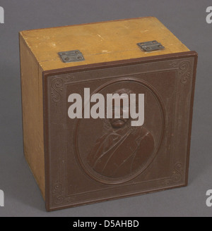 Portrait of General Chester A. Arthur, with a collar and cuff box ...