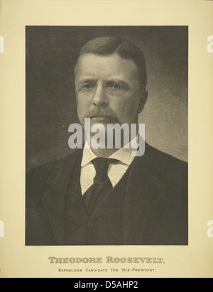 Our president poster (Theodore Roosevelt Stock Photo - Alamy