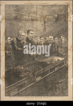 The assassination of President James Garfield, 1881 Stock Photo - Alamy
