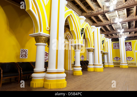 Bangalore Palace interior architecture Stock Photo - Alamy