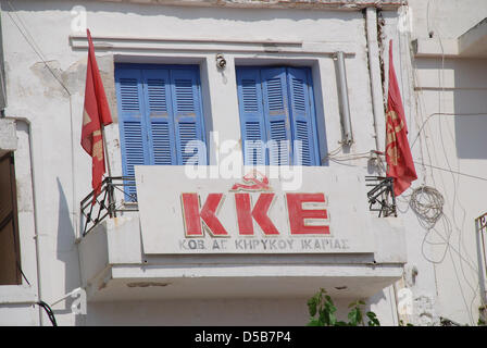 Logo of the Communist party of Greece KKE Stock Photo: 43347313 - Alamy