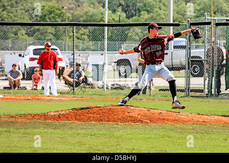 Cardinal Mooney High School Baseball team - the Cougars taking on the ...