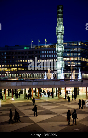Sergels torg (in English: Sergel's Square), the most central public ...