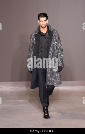 A model wears a creation for the Louis Vuitton Spring-Summer 2021 ...