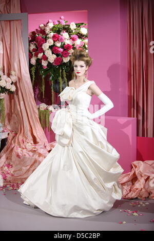 A model wears a creation for Dior's Spring-Summer 2021 fashion ...