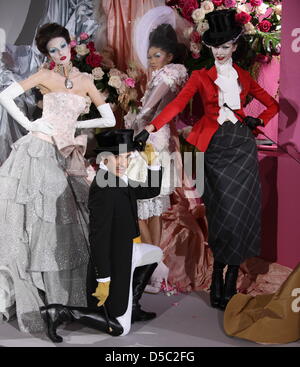 Models wear creations as part of the Dior Homme Spring Summer 2027 ...