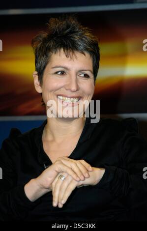 German journalist Ines Pohl, head editor of German daily 'tageszeitung ...
