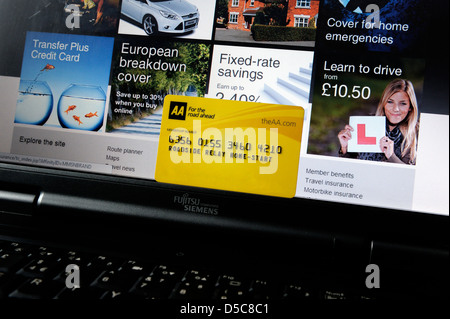 AA Membership Card Stock Photo - Alamy