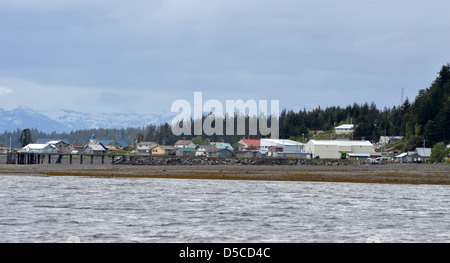 The Tlingit town of Kake, Alaska Stock Photo - Alamy