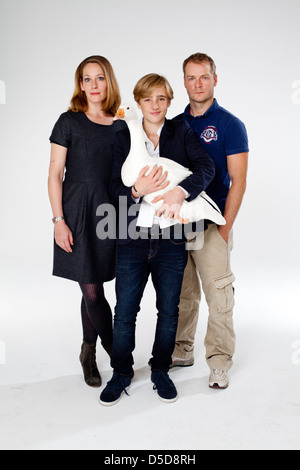 Stephanie Japp at a photocall to promote TV mini series "Nils ...