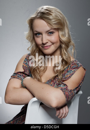 Stefanie Bock at a portrait session in celebration of the th episode of ...