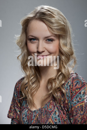 Stefanie Bock at a portrait session in celebration of the th episode of ...