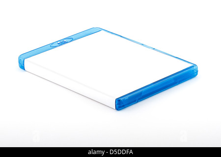 Blu Ray box with blank white cover Stock Photo - Alamy