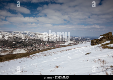 Church Stretton, sometimes called Little Switzerland, huddled in the ...