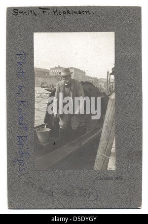 Portrait of F. Hopkinson Smith, an American engineer, author, and ...