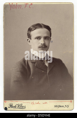 A portrait of Frederick Coffay Yohn, an artist known for his ...
