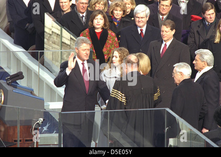 Inauguration of President Bill Clinton, 1997. President Bill Clinton ...