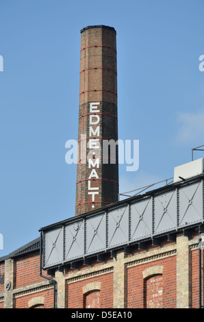 Mistley Maltings Chimney Stock Photo - Alamy