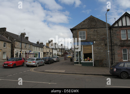 Dollar street scene Scotland March 2013 Stock Photo - Alamy