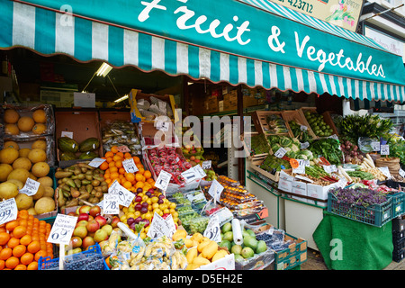 Shop window traditional fruit store in Andalusia, Spain Stock Photo - Alamy
