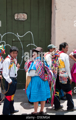 Ayacucho carnival celebrations in Lima. Peru Stock Photo - Alamy