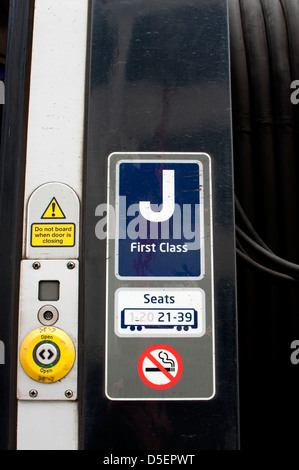 British Railways No Smoking sign Stock Photo - Alamy