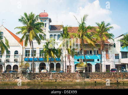 dutch colonial buildings in jakarta old town indonesia Stock Photo - Alamy