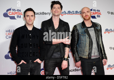 Glen Power, Danny O'Donoghue and Mark Sheehan of The Script pose for a ...