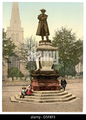 Howard Statue, Bedford, England Stock Photo - Alamy