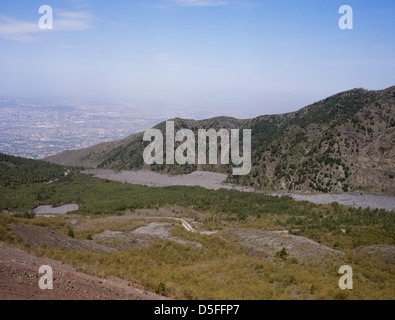 Vesuvius eruption 1944 Stock Photo - Alamy