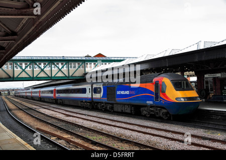 East Midlands Trains 43050 Nottingham Station, Nottinghamshire, England ...