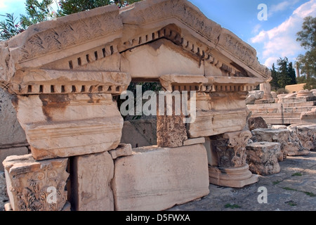 The excavations of Ancient Eleusis, the site of the Eleusinian ...