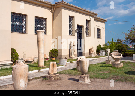 The Archaeological Museum at Eleusis, site of The Eleusian Mysteries ...