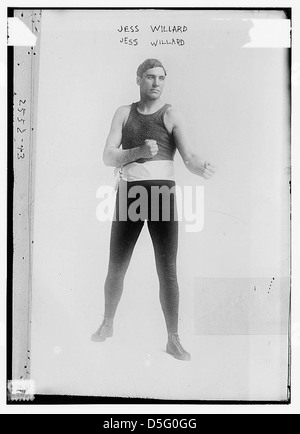Jess Willard was a prominent American heavyweight boxing champion in ...