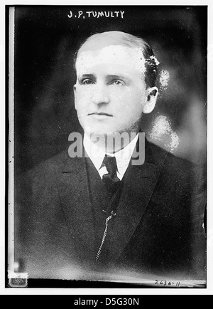 A portrait of Joseph P. Tumulty, an influential political figure ...