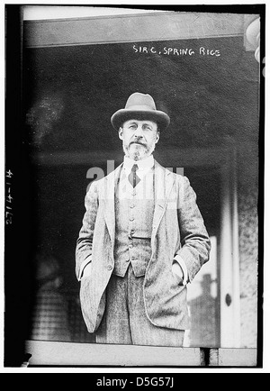Portrait of Sir Cecil Spring-Rice, a British diplomat, known for his ...