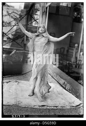 A formal portrait of Lady Constance Richardson, reflecting her ...