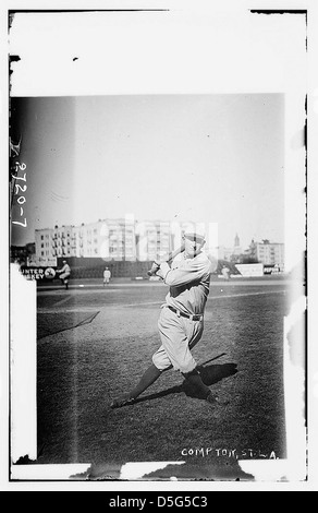 A photograph of Pete Compton, a St. Louis AL player, taken at Hilltop ...