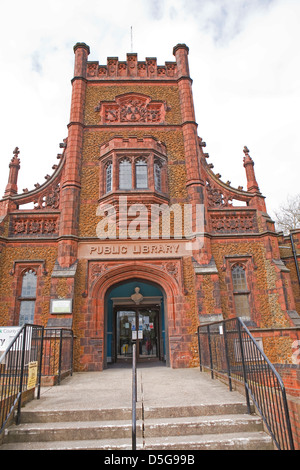 Kings Lynn Edwardian library Stock Photo - Alamy