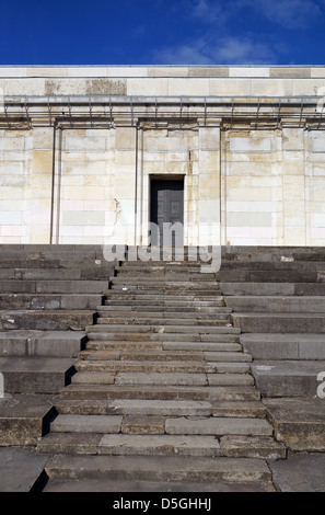 1930s The Nazi Stadium 'Zeppelin Field' at Nuremburg flying Nazi ...