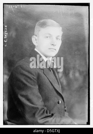 A portrait of Leon Rutherford Taylor, a historical figure captured by ...